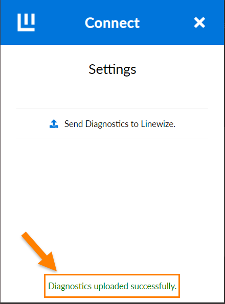 Sending Connect for Chrome Diagnostics Logs to Linewize Support ...