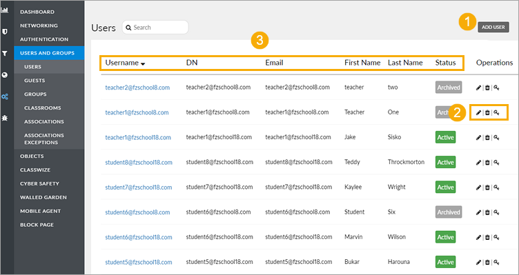 School Manager Configuration Interface Guide – School Manager